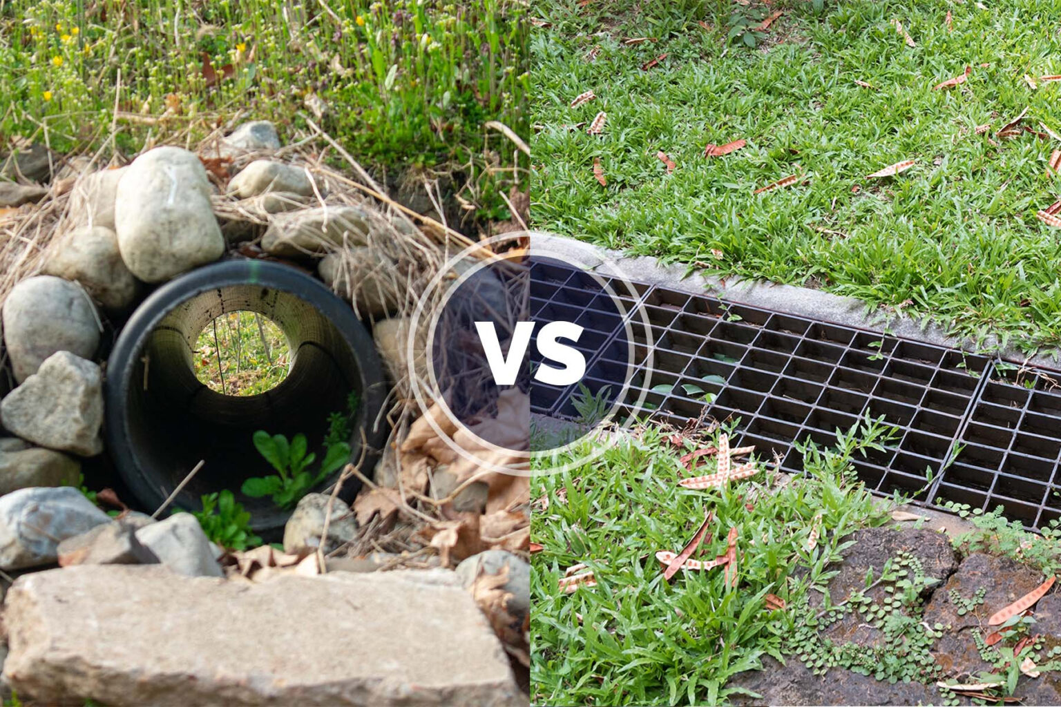 French Drain vs Curtain Drain (What's the Difference?)