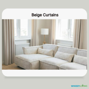 14 Colors of Curtains to Choose When Matching Greige Walls