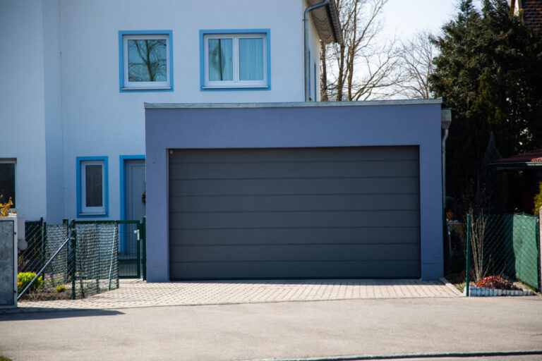 14 Garage Door Colors to Accentuate a Blue House Exterior