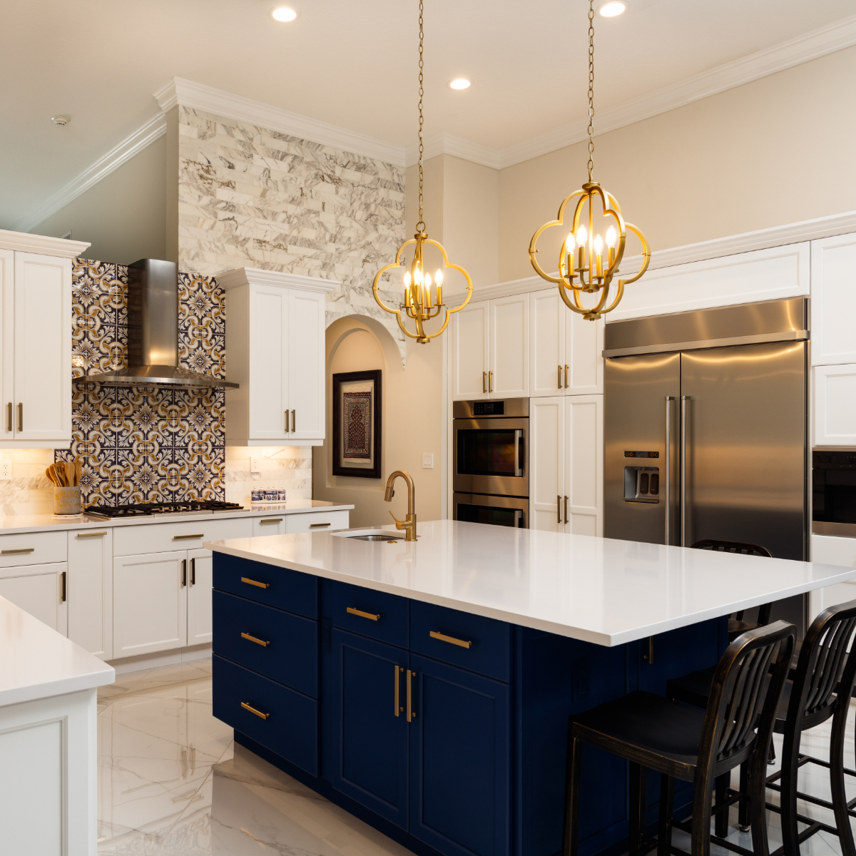 What Color Hardware Goes With Blue Cabinets? (12 Chic Ideas)