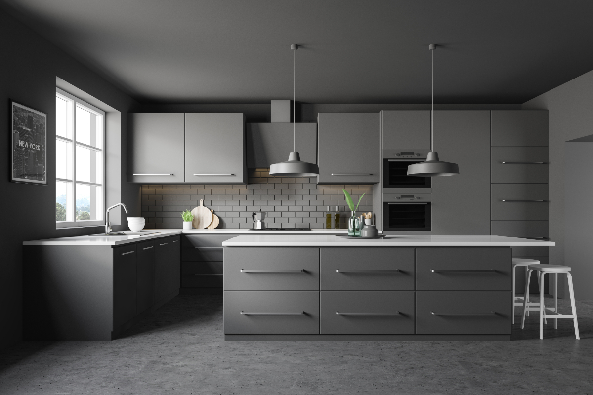 13 Stylish Hardware Colors To Complement Gray Cabinets